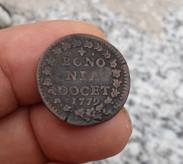 STATO PONTIFICIO MONETA bononia docet 1779 rame EUR 10,00 - PicClick FR