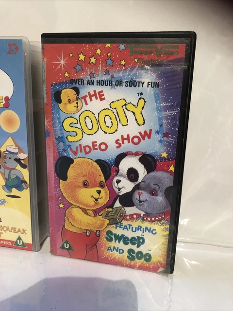 COLLECTION OF SOOTY VHS video tapes In Cases £24.99 - PicClick UK