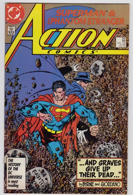 ACTION COMIC #585 "Superman & The Phantom Stranger" DC Comics 1987 ...
