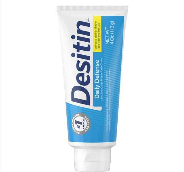 DESITIN, DIAPER RASH Cream, Daily Defense, 4 oz (113 g) Soothe and Relieve £16.50 - PicClick UK