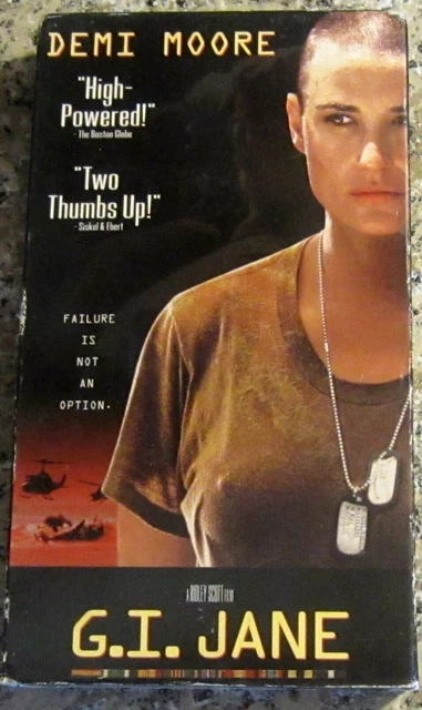 GI JANE 1998 (VHS) Demi Moore / ships free same day / Played works great £8.63 - PicClick UK