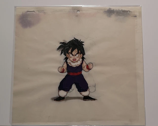 DRAGON BALL Z Original Anime Cel Gohan Sketch/Douga Toei Animation ...