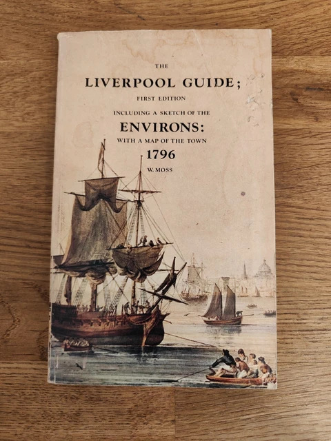 BOOK - LIVERPOOL Guide Including Map And Sketch Of Environs First ...