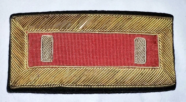 AUTHENTIC WWII US Army Second Lieutenant Officer Shoulder Boards £19.10 ...