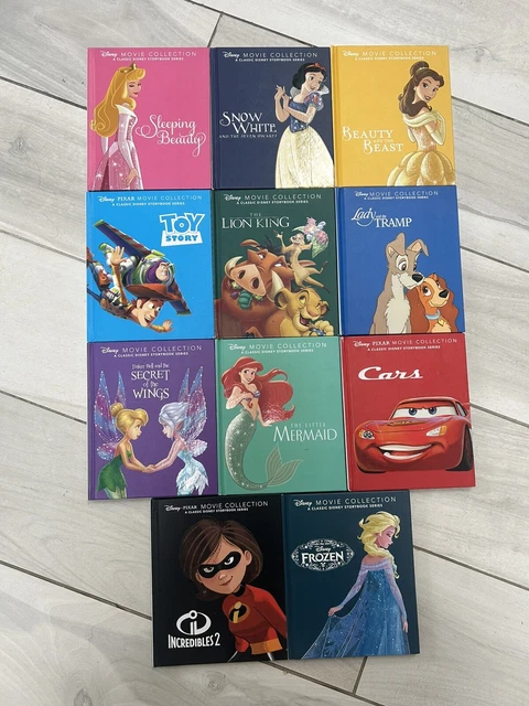 SELECTION BUNDLE OF 11 Disney Pixar Movie Collection Books - Mixed Lot ...