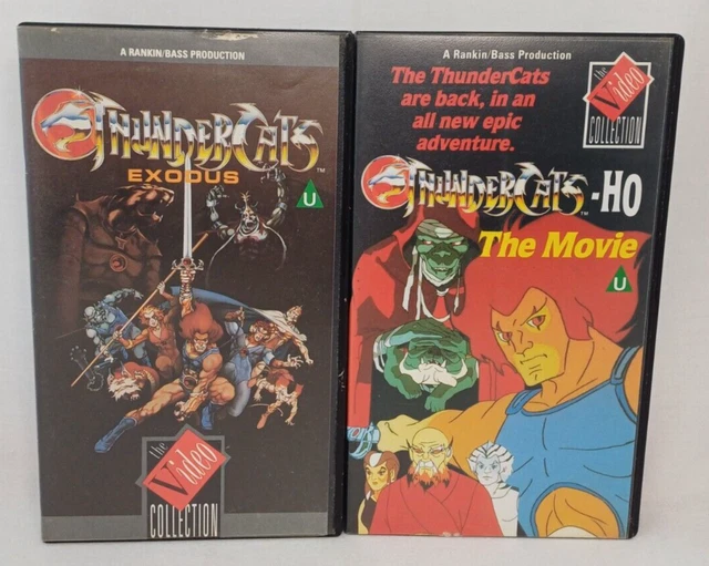 THUNDERCATS-HO THE MOVIE And Thundercats Exodus VHS Tapes Set Of 2 1985 ...