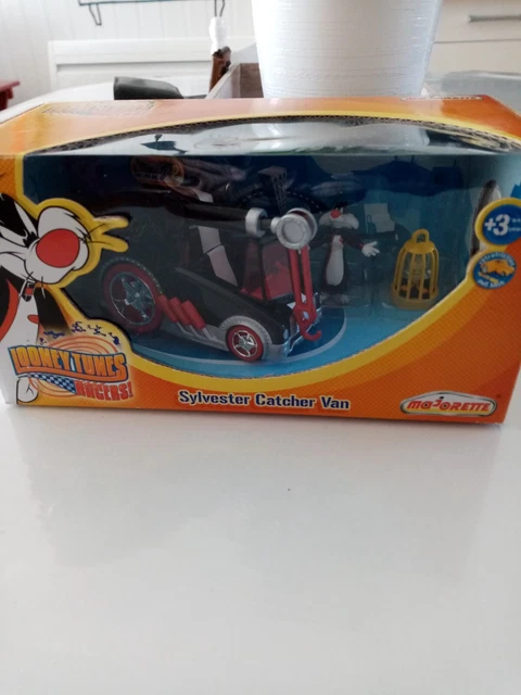 COFFRET LOONEYTUNES RACERS Sylvester Catcher Van Par Majorette EUR 14 ...