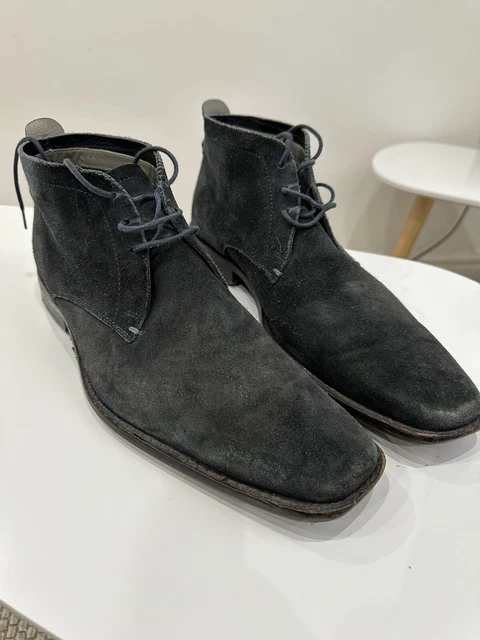 TED BAKER ASHCROFT UK 10 EUR 44 MENS SUEDE CHUKKA BOOTS GOOD CONDITION ...