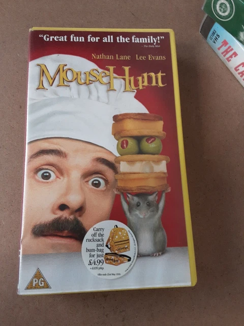 MOUSE HUNT VHS Cassette Tape Video Lee Evans Nathan Lane £1.76 ...