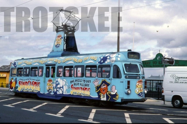 35MM SLIDE BLACKPOOL Transport Single Decker Tram Strassenbahn 626 2003 Original £4.99 - PicClick UK