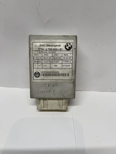 BMW 5 SERIES E61 Air Suspension Control Unit Module EHC 3714 6769834 ...