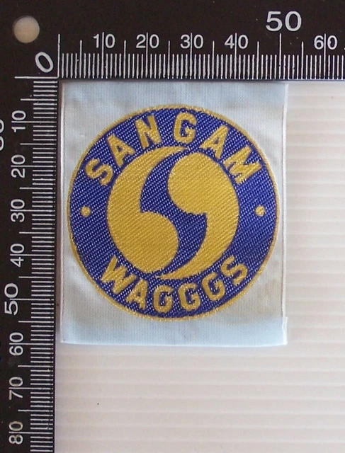VINTAGE SANGAM WAGGGS Girl Guides Australia Embroidered Patch Cloth Sew ...