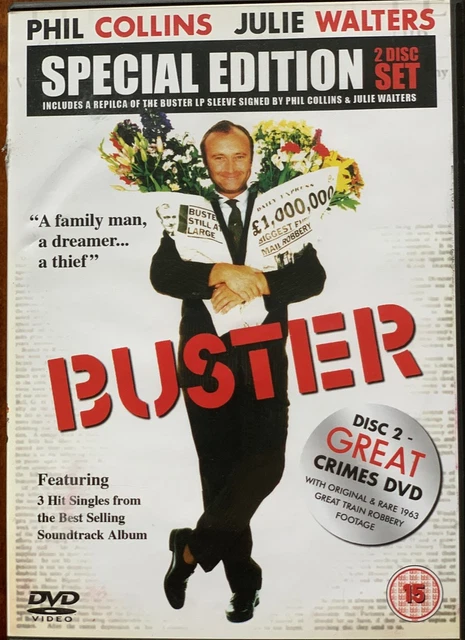 BUSTER DVD 1988 Britannique Edwards Grand Train Braquage Classique 2 ...