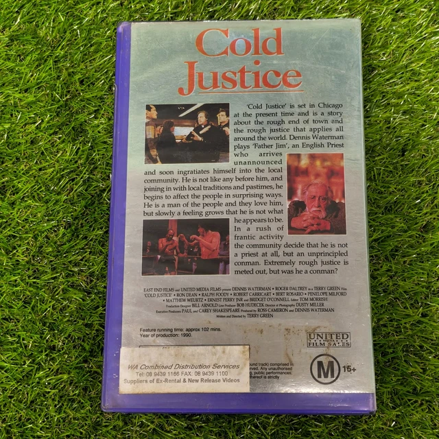 COLD JUSTICE - Ex Rental VHS Big Box Tape £14.47 - PicClick UK