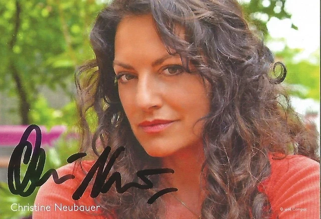 CHRISTINE NEUBAUER SCHAUSPIELERIN Lets dance Teilnehmerin 2025 handsigniert EUR 1,00 - PicClick DE