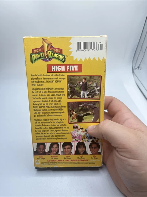 MIGHTY MORPHIN POWER Rangers High Five (VHS, 1993) $25.99 - PicClick CA