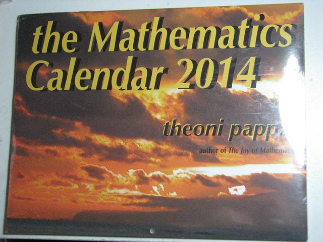 LE CALENDRIER MATHÉMATIQUE 2014 par Theoni Pappas (2013, calendrier ...