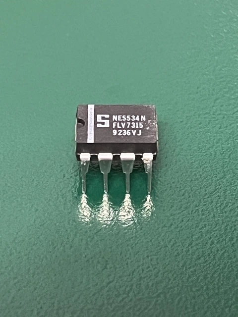 SIGNETICS ~ NE5534N ~ Op Amp, 10Mhz, 13V/Us, Dip-8 $9.95 - PicClick