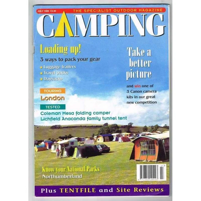 CAMPING MAGAZINE JULY 1999 mbox3219/d Take a better picture EUR 4,85 ...