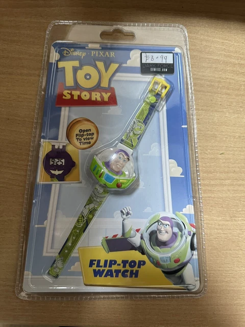 DISNEY TOY STORY Buzz Lightyear Flip Top Watch New & Sealed £3.00 ...