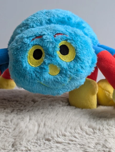 WOOLLY AND TIG Blue Spider Plush Soft Toy Talking Spider Working £10.80 ...