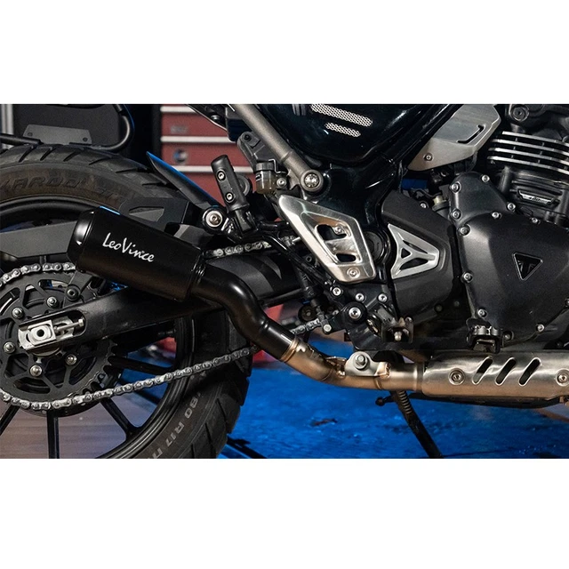 SLIP FOR TRIUMPH Scrambler 400X 2023-2026 Speed 400 Exhaust Mid Tail ...