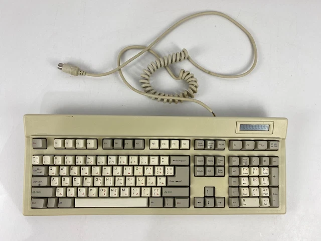 VINTAGE FOCUS FK-8000 Mechanical Clicky Keyboard White Alps Switche $88 ...