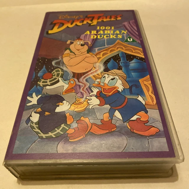 DISNEYS DUCK TALES 1001 Arabian Ducks Super Rare Vhs Very Good ...