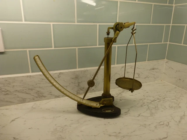 GRIFFIN & GEORGE Ltd vintage laboratory scientific brass quadrant ...