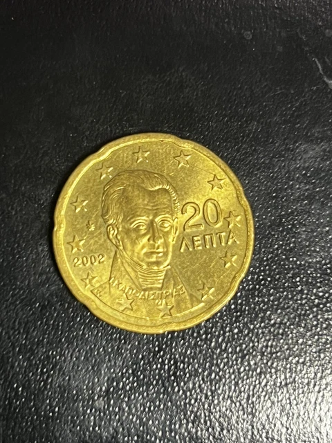 20 EURO CENT 2002 Greece. Very Rare Coin For Collectors £104.72 ...