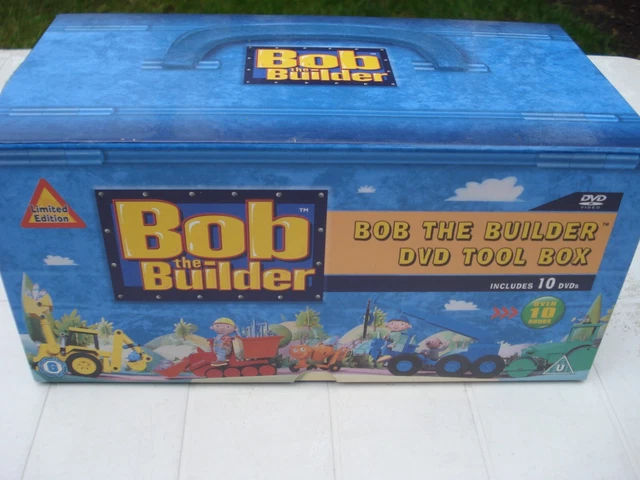 BOB THE BUILDER Tool Box 10 Dvd Boxset & Extra Dvd £12.00 - PicClick UK
