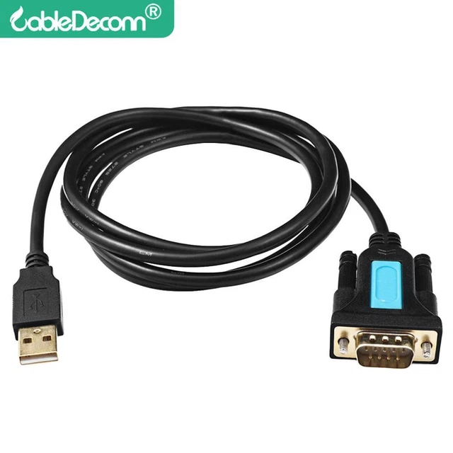 CAVO SERIALE USB maschio a RS232 COM femmina 9 pin cavo laptop laptop ...