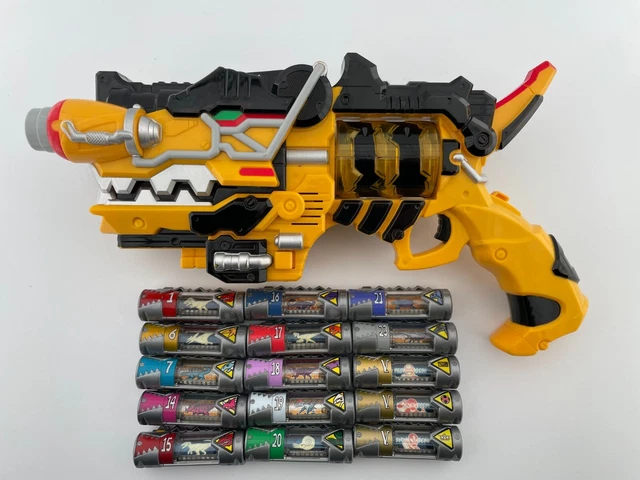 ENSEMBLE CHARGEUR 12 photos BANDAI Power Rangers Dino Charge Giga Dino Charge Morpher EUR 105,74 ...