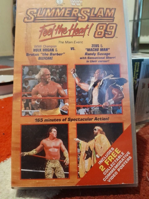 WWF - SUMMERSLAM '89 - Feel The Heat (VHS, 1991) Condition A+ £9.00 ...