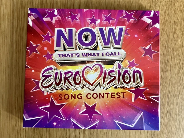 NOW THATS WHAT I Call Eurovision Song Contest 4 x CD £3.50 - PicClick UK