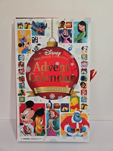 DISNEY STORYBOOK COLLECTION Advent Calendar Festive Countdown with 24 ...