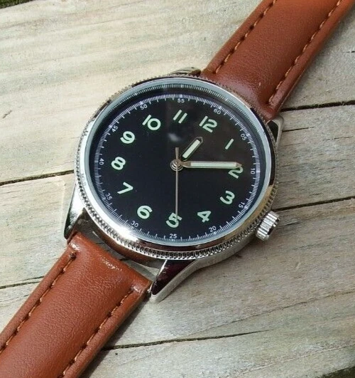 EAGLEMOSS MILITARY COLLECTION. 1950s FRENCH AIR FORCE PILOTS WATCH. NOS ...