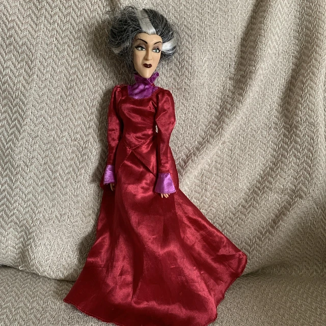 DISNEY STORE LADY Tremaine Doll, Wicked Step Mother, RARE Disney ...