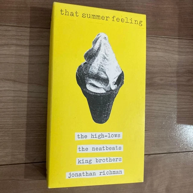 VHS HIGH LOWS Live Video Blue Hearts Cro-Magnons Hiroto Komoto £58.22 ...