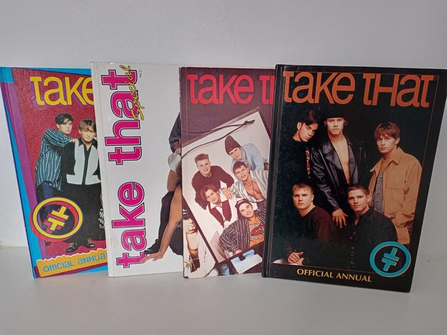 VINTAGE TAKE THAT Bundle Annuals Special Our Story Books 1990s £19.99 ...