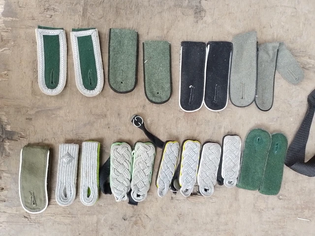 REPRODUCTION WW2 GERMAN Shoulder Boards Job Lot £30.00 - PicClick UK