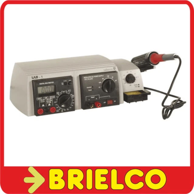 ESTACION 3EN1 SOLDADURA Multimetro Digital Fuente Alimentacion 3 A 12V ...