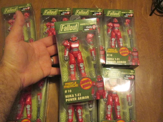 FALLOUT NUKA COLA T-51 Power Armor 10 SERIES 2 MEGA MERGE VAULT-TEC 76 ...