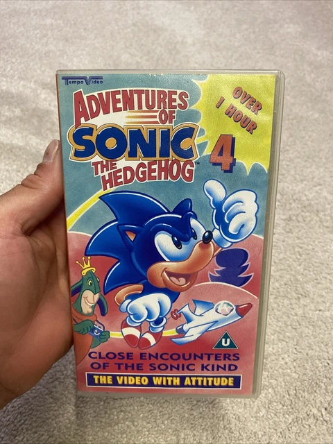 ADVENTURES OF SONIC the hedgehog 4 vhs - Close Encounters Of The Sonic ...