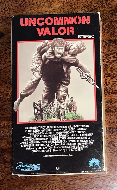 UNCOMMON VALOR VHS 1984 Paramount Release Gene Hackman Preowned £10.73 ...