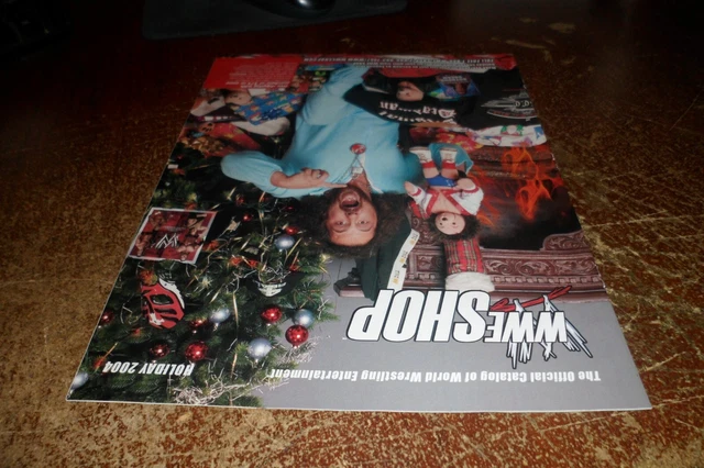 WWF WWE WRESTLING magazine shopzone complete eugene holiday 2004 tna ...