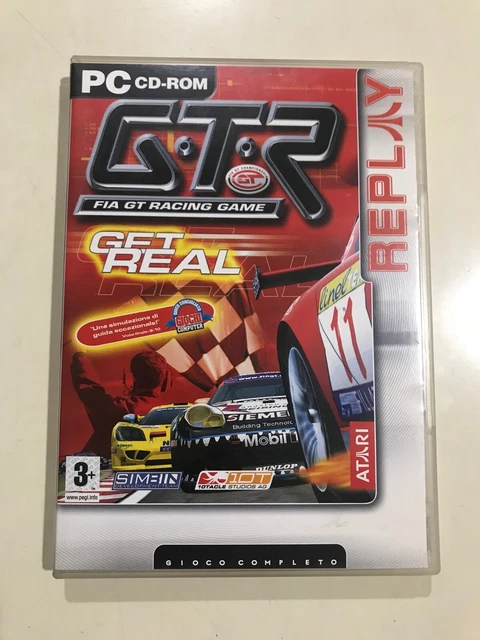 GTR FIA GT RACING ROM PC CD ROM G T R 1 gioco corse auto REPLAY EUR 14 ...