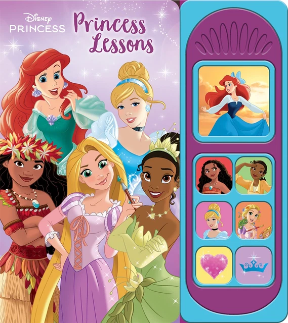 DISNEY PRINCESS - Princess Lessons Little Sound Book - PI Kids by Kids ...