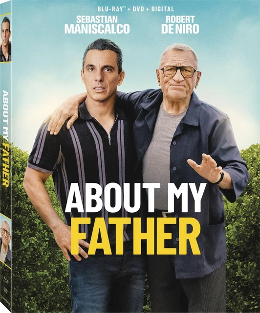 ABOUT MY FATHER (Blu-ray) Sebastian Maniscalco Robert Niro (US IMPORT ...
