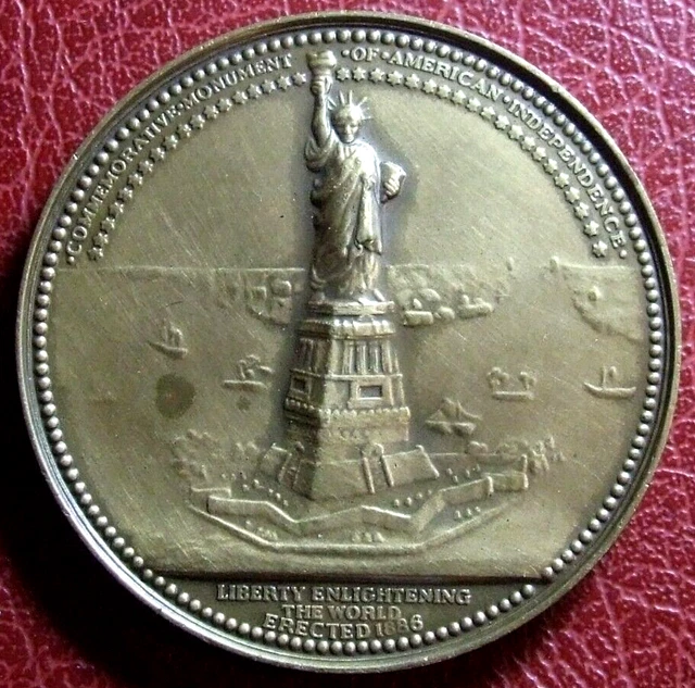 STATUE OF LIBERTY offered by French republic to United States BARTHOLDI ...
